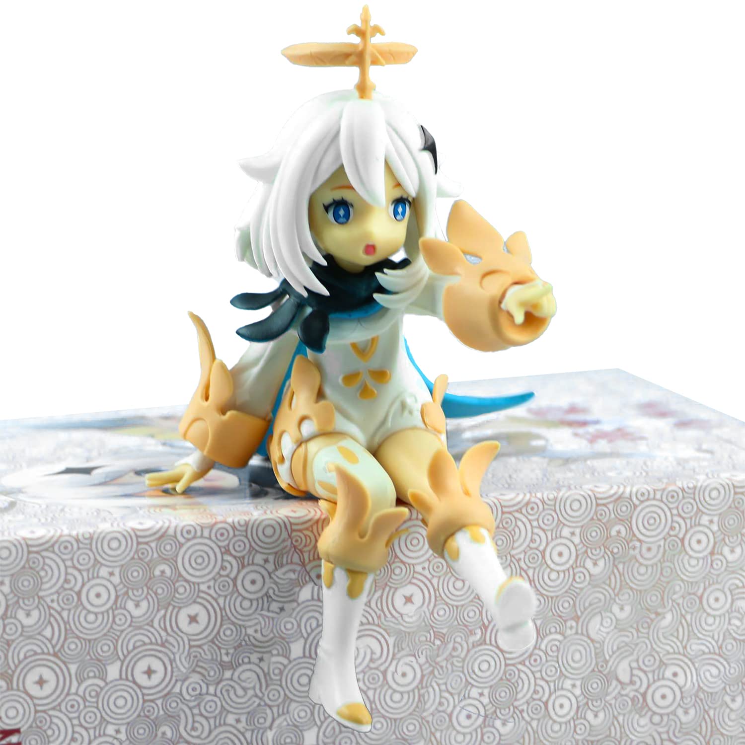 Mua Paimon Figure Genshin Figurine Merch Impact Paimon Figure Sitting 1 ...