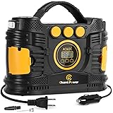 Amazon.com: EPAuto AC 110V / DC 12V Dual Power Portable Air Compressor ...