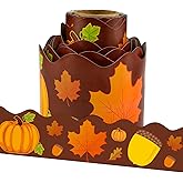 Amazon.com: Whaline 66FT Fall Bulletin Board Borders Autumn Leaves ...