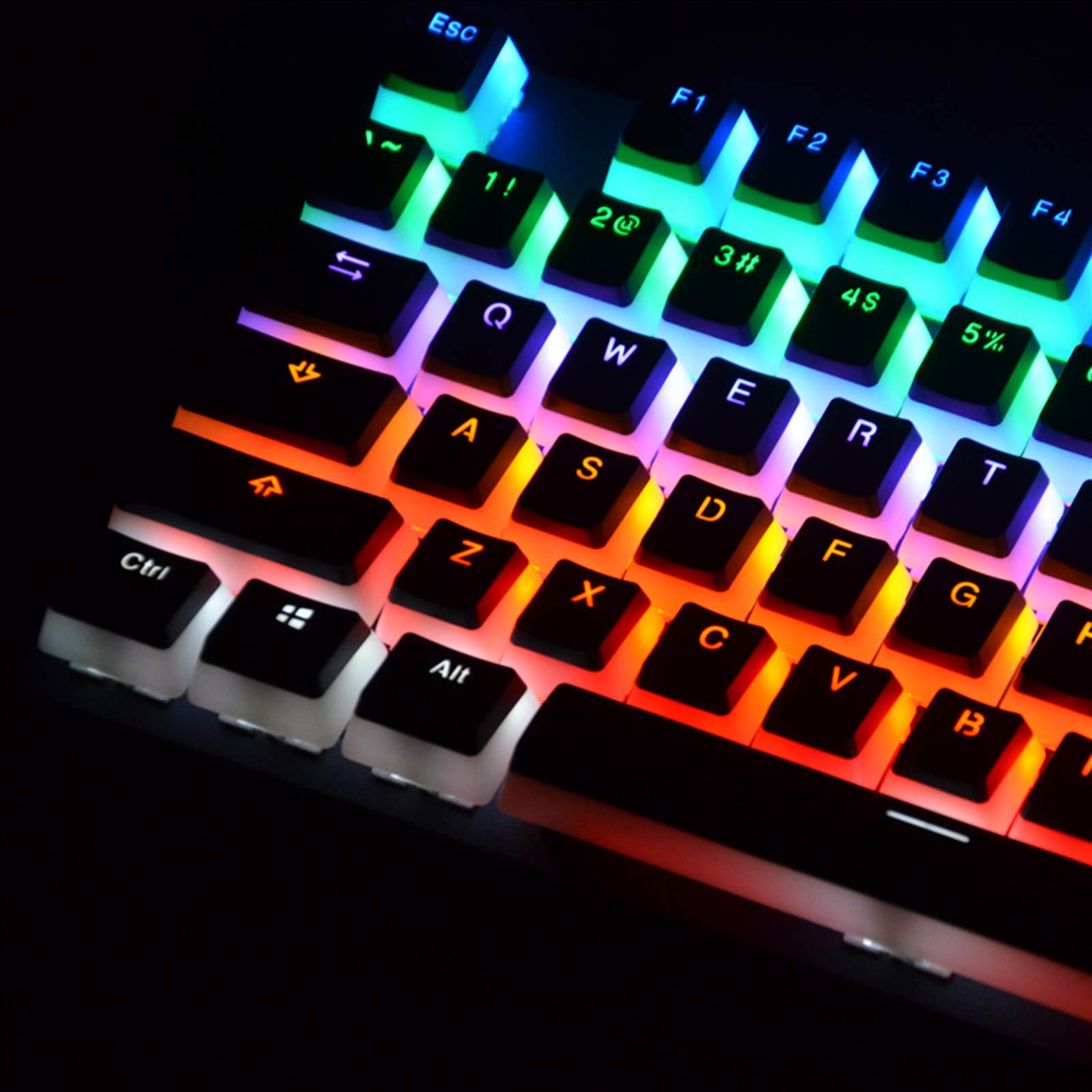 Mua RK ROYAL KLUDGE 112 Double Shot PBT Pudding Keycaps, OEM Profile ...