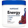 Amazon.com: Nutricost Energy Drink Powder (Grape) (60 SERV) - Pre ...