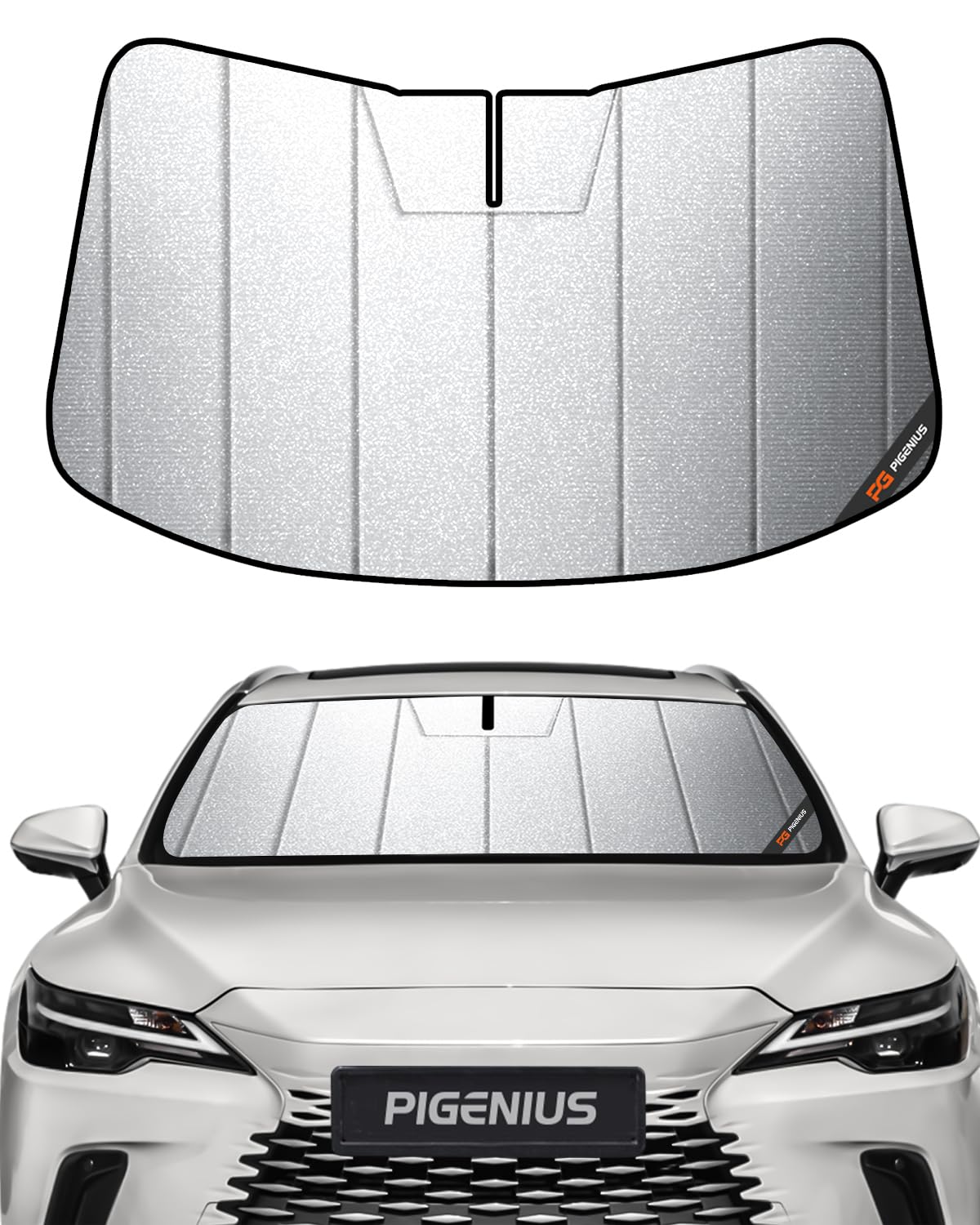 Pigenius Windshield Sunshade for 2023 2024 Lexus RX Series, RX350 ...