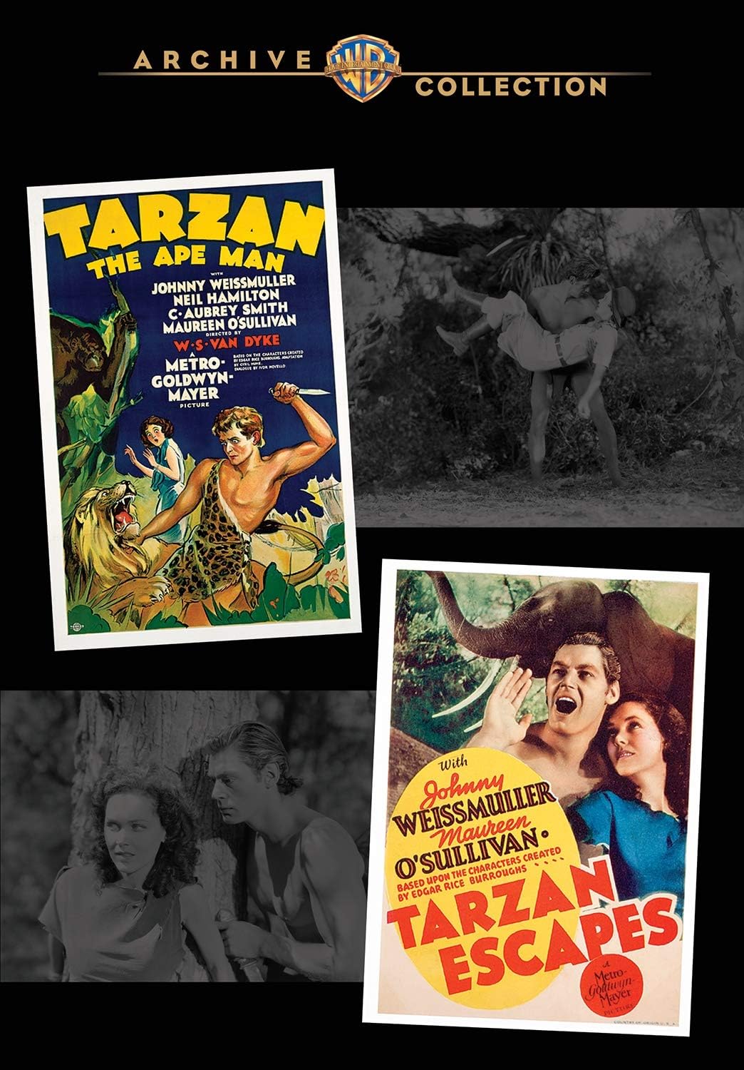 Tarzan The Ape Man / Tarzan Escapes: Amazon.co.uk: DVD & Blu-ray