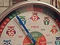 Amazon.com: Educational Wall Clock - Silent Movement Time Teaching ...