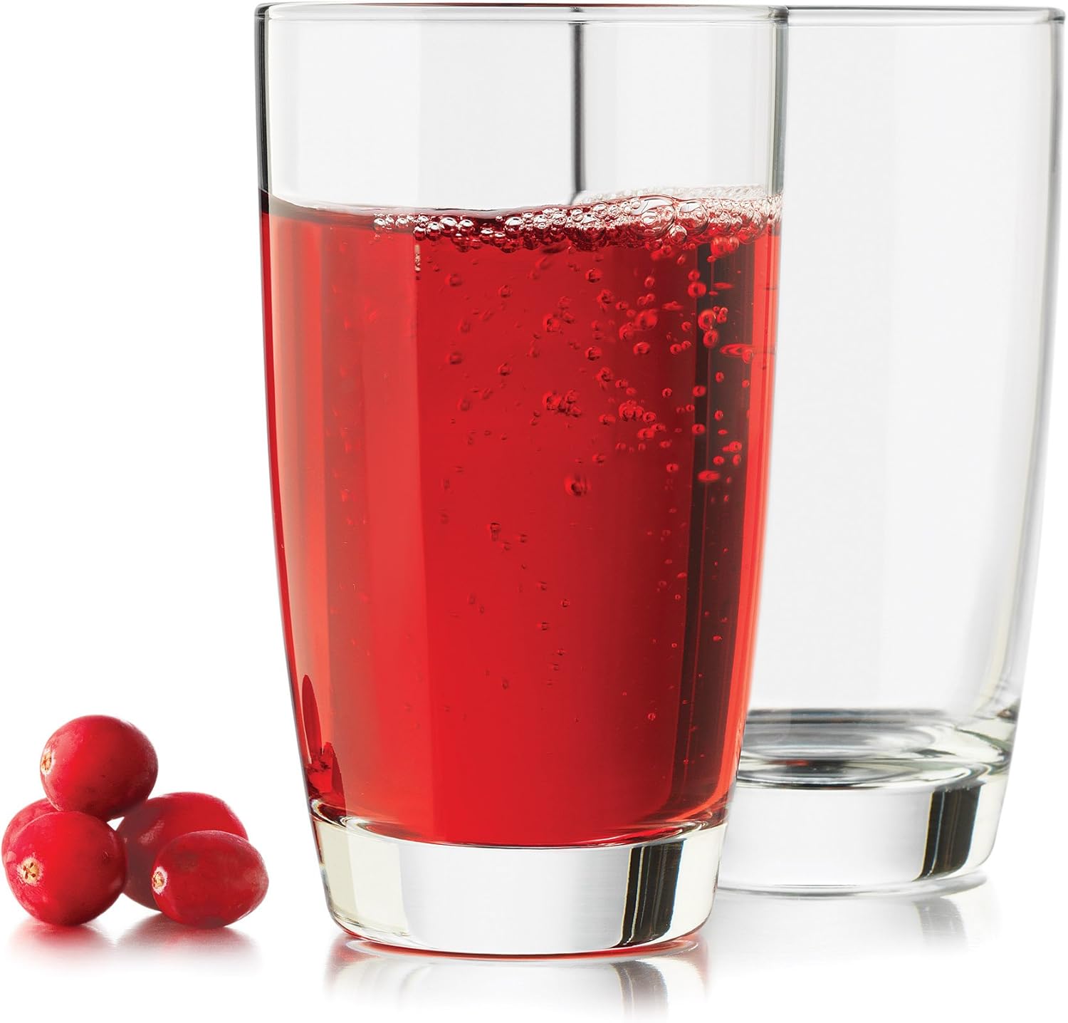 Libbey Heavy Base Juice Glasses Set of 4 tillescenter Mixed Drinkware ...