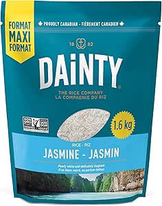 Dainty Jasmine Rice, 1.6 Kilogram: Amazon.ca: Grocery