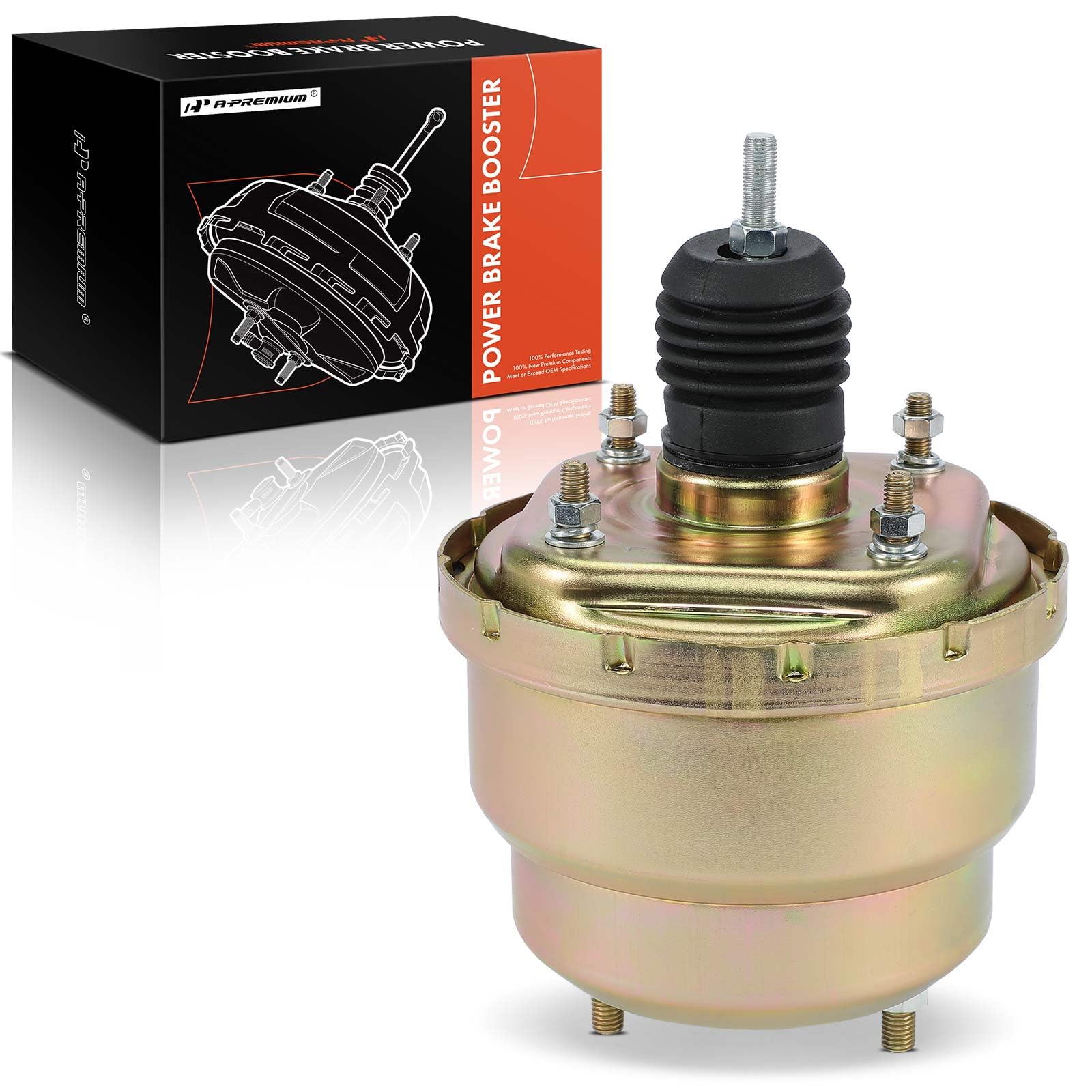 A-Premium Vacuum Power Brake Booster Compatible with most Street Rods ...