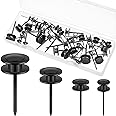 Ferraycle 40 Piece Double Headed Picture Hangers Nails 4 Size Long ...