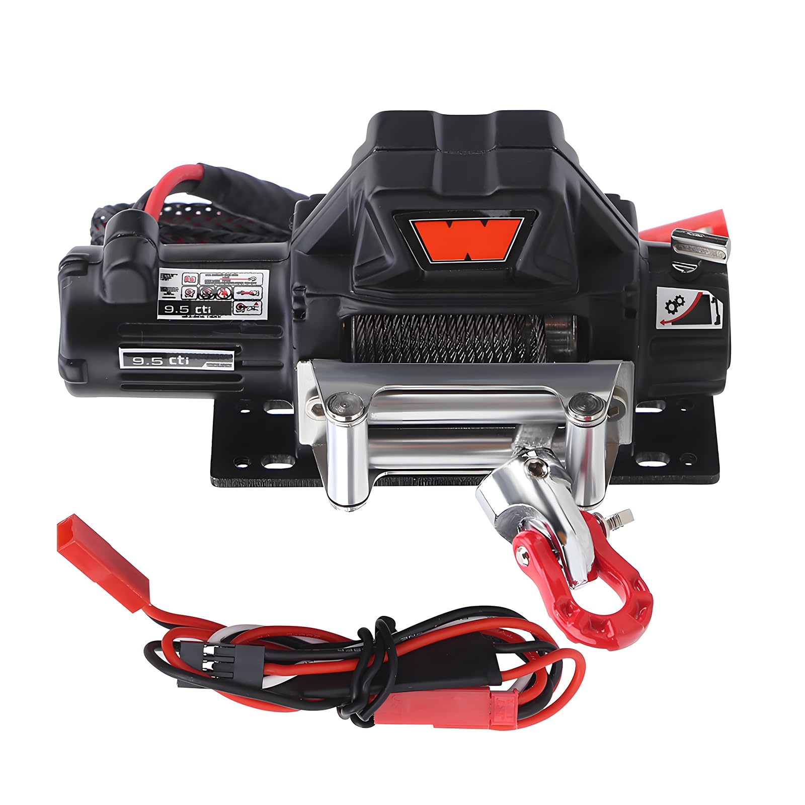 RC Car Winch, RC Model Metal Automatic Winch with 6.6lbs Loading for ...