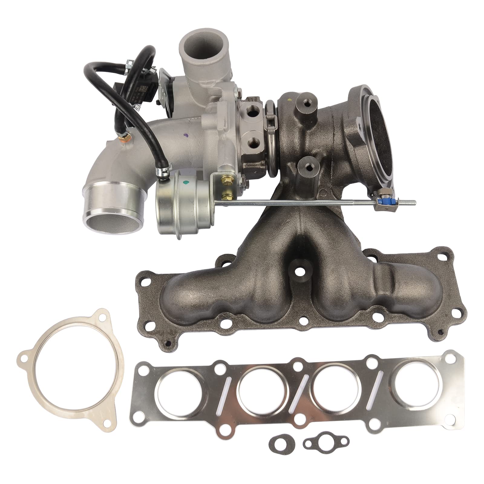 TurboCharger W/solenoid acutator Replacement For 2011-2014 Land Rover ...