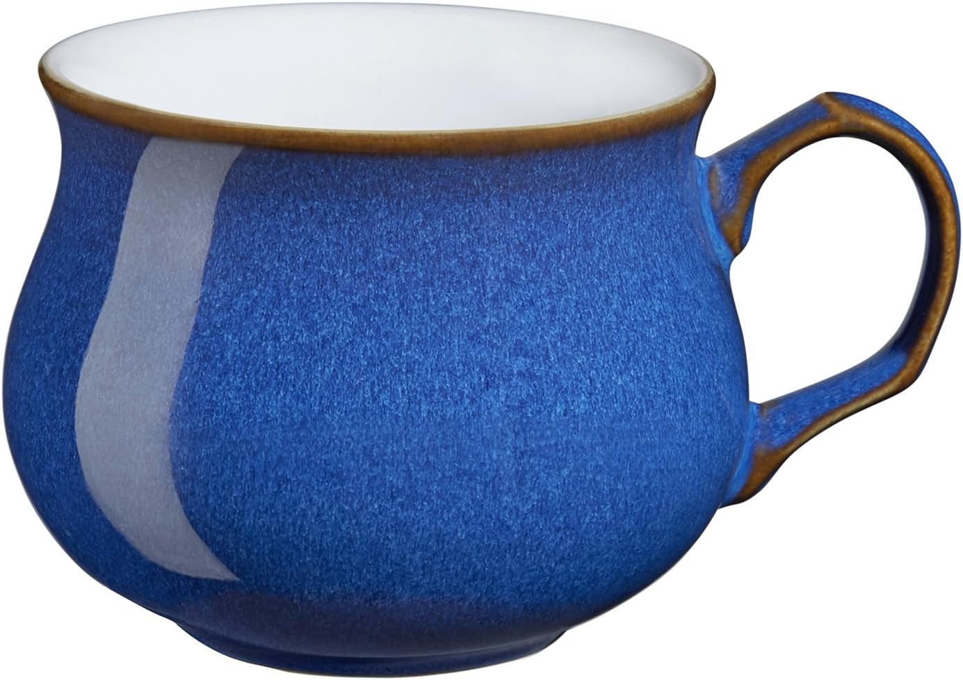 Tea Cup And Saucer Imperial Blue Several Available Denby Denby Stoneware tea-cup-and-saucer-imperial-blue-several-available-denby-denby-stoneware