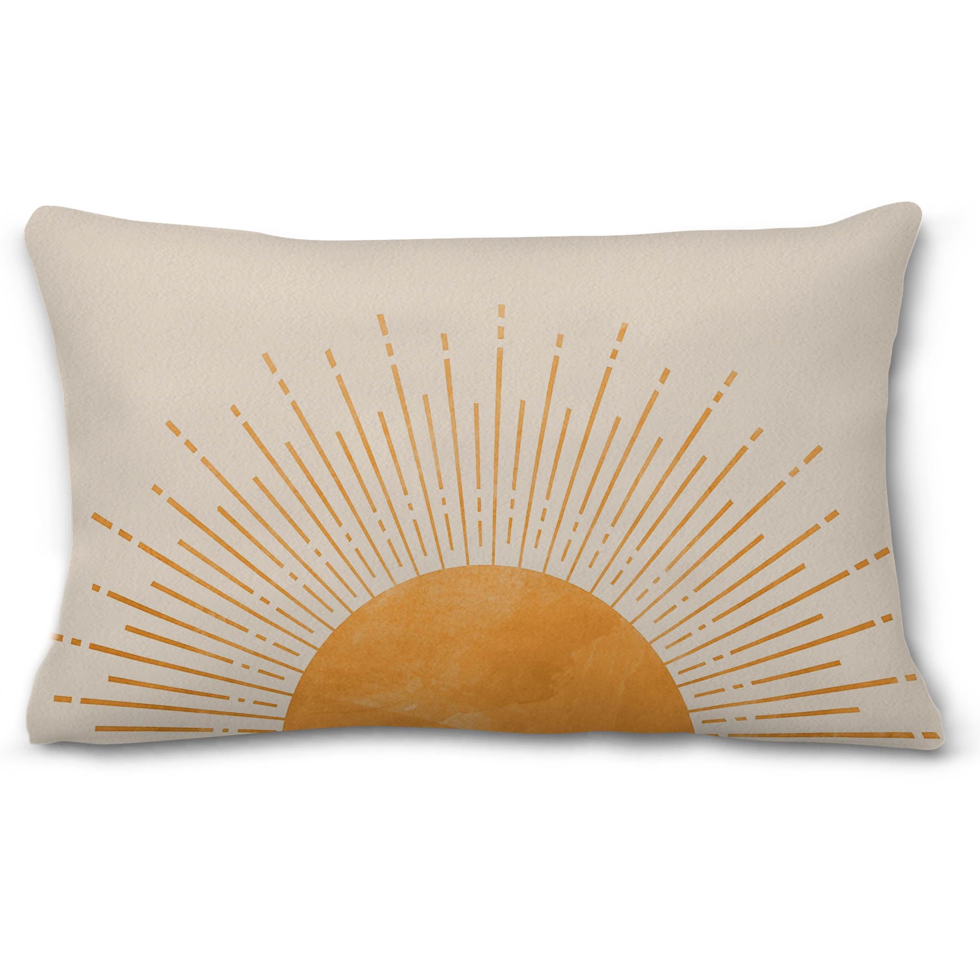 Lacosu Abstract Boho Gold Sun Sunrise Sunset Sunshine Sunray Double ...