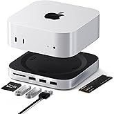 Amazon.com: Macally Mac mini M4 Dock and Stand Hub with (3) USB-A 2.0 ...