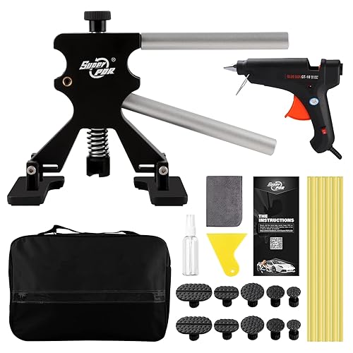 Super PDR Paintless Dents Repair Kit - Car Dent Puller Hand Tool kit ...