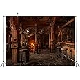 Amazon.com : BELECO 7x5ft Fabric Medieval Tavern Inn Bar Backdrop for ...