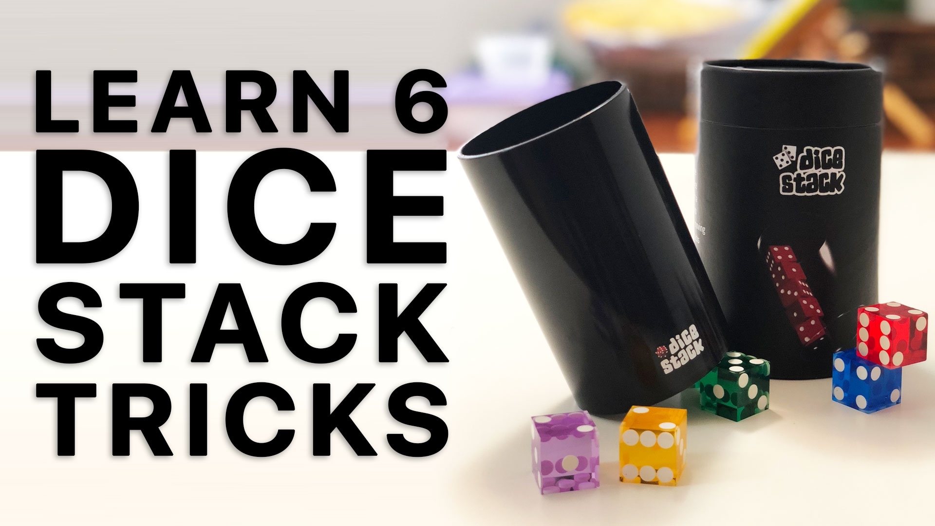 Watch Learn 6 Dice Stacking tricks on Amazon Live