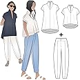 Amazon.com: Style Arc Sewing Pattern - Teddy by Two Outfit (Sizes 04-16 ...