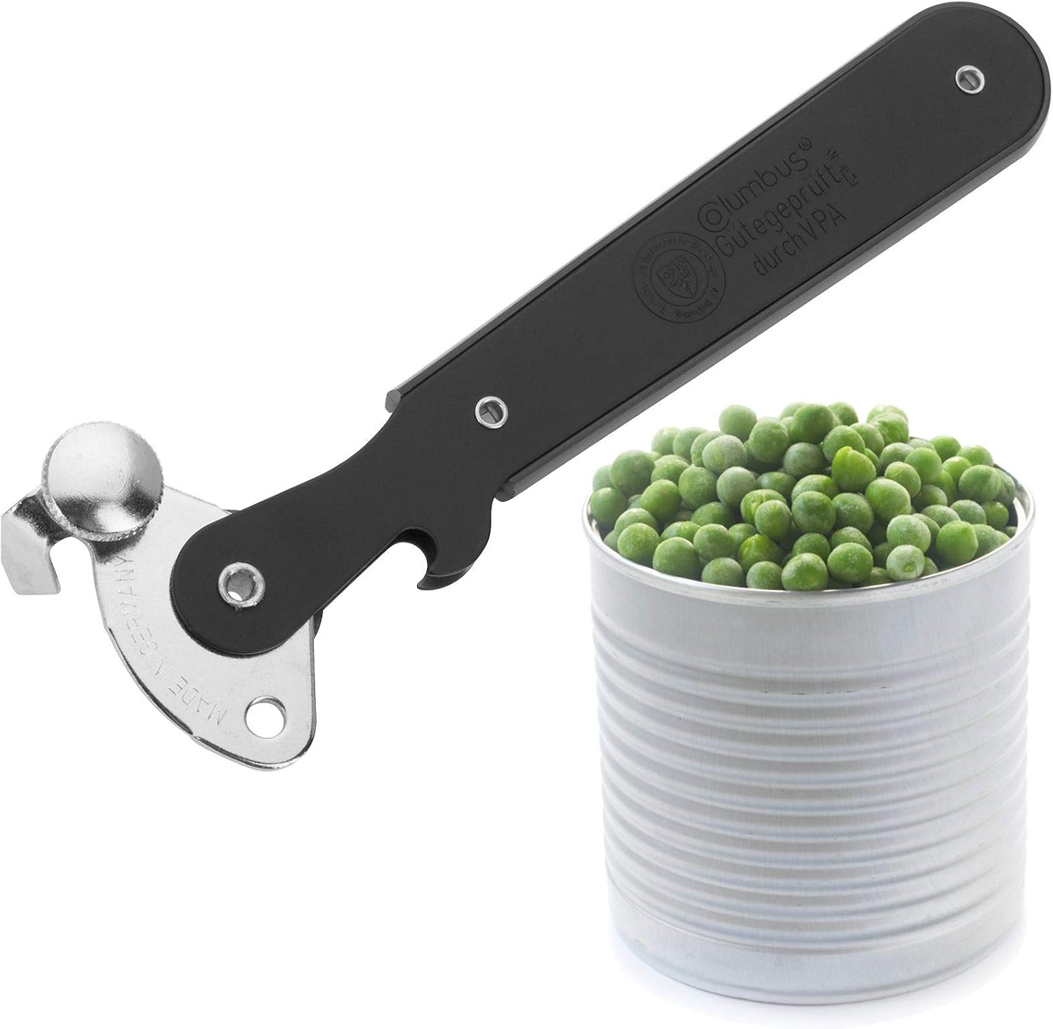 Westmark "Columbus Lever Can Opener, Black/Silver: Amazon.co.uk ...