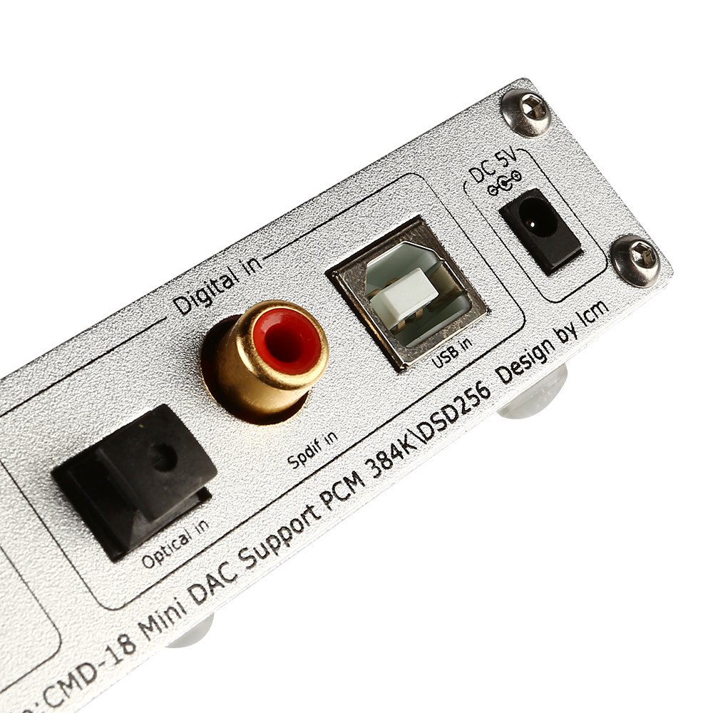 Desktop Mini USB DAC, DEAFidelity Leaf Audio DSD-2 Amanero Mini Digital ...