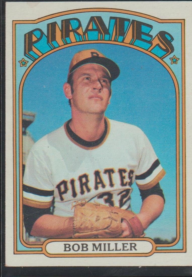 1972 Topps Bob Miller Pirates Baseball Card #414 at Amazon's Sports ...