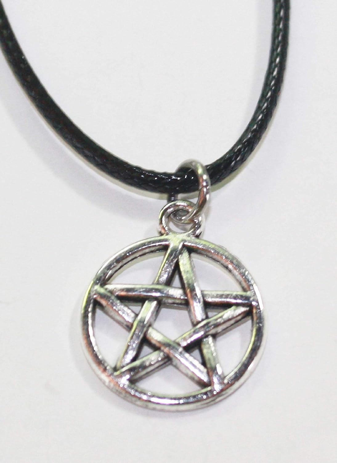 Amazon.com: Pentagram Pentacle Necklace Wiccan Pagan - for Men Women ...
