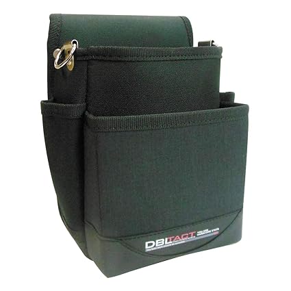 Amazon | 三共コーポレーション DBLTACT 2段腰袋 杢ブラック DTM-02S-BK | 腰袋・釘袋