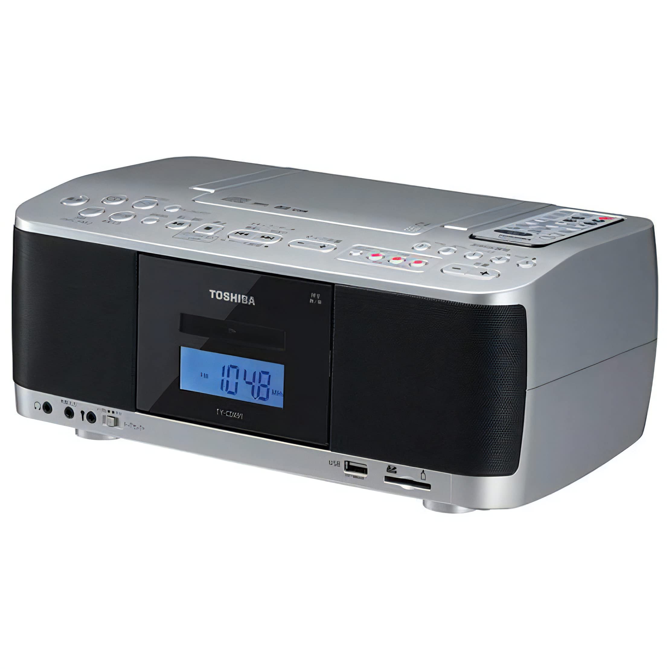 Mua Toshiba TY-CDX91 SD/USB/CD Boombox Silver with Remote Control trên ...