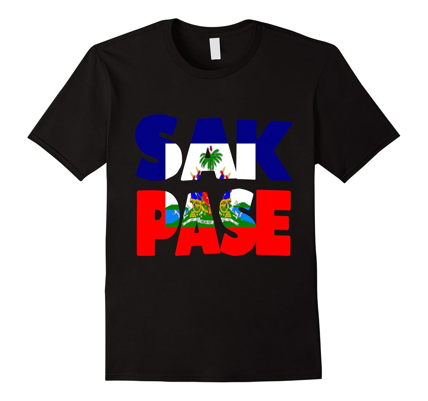 Sak Pase T-Shirt Haitian Pride Shirt – Haitian Flag Tee-RT – Rateeshirt