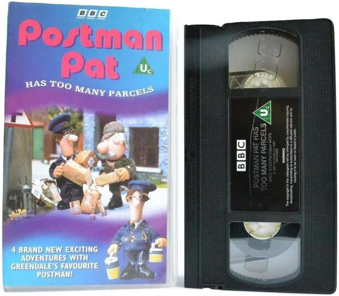 Amazon.com: Postman Pat [VHS]: Ken Barrie, Carole Boyd, Kulvinder Ghir ...