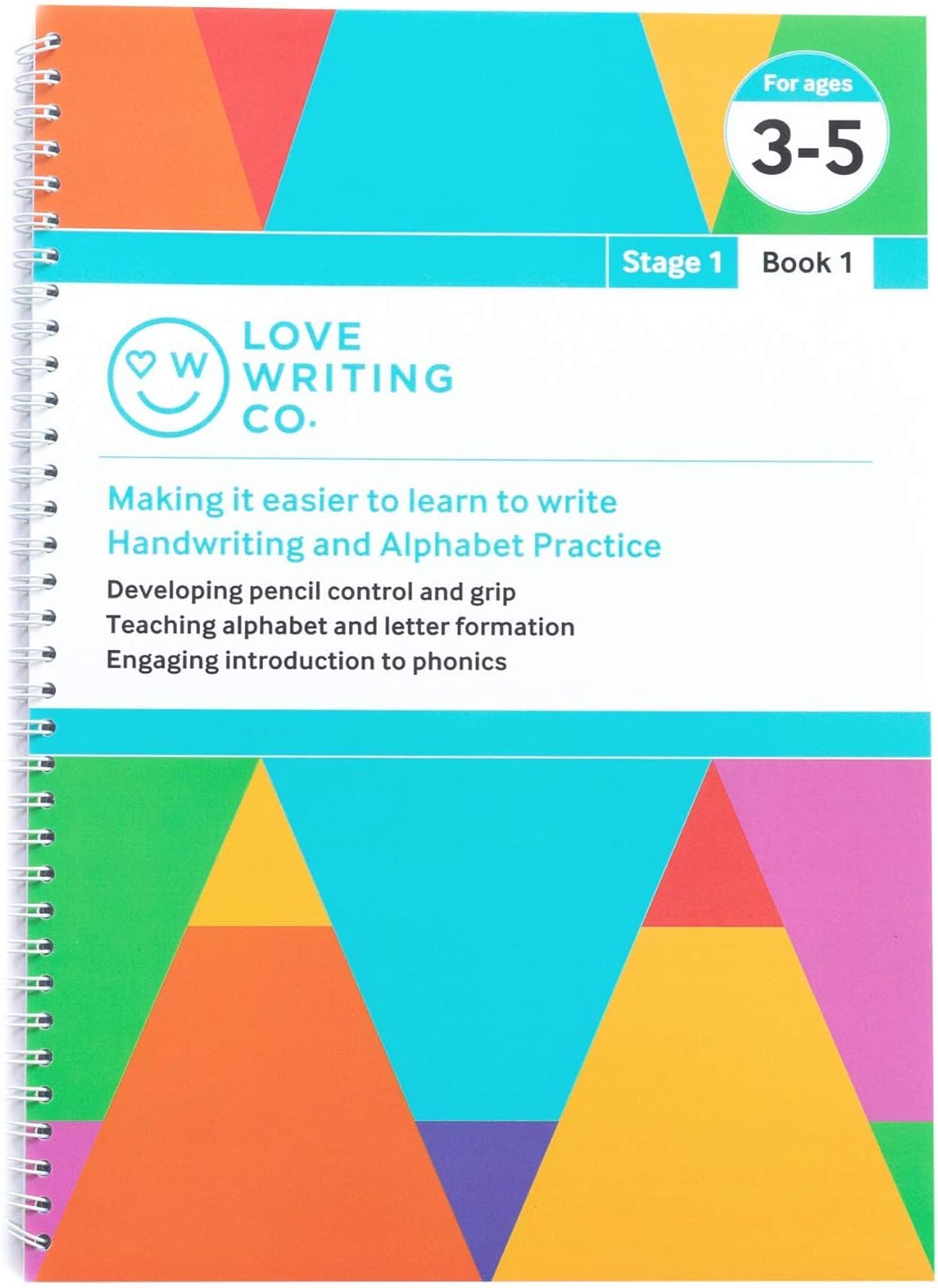 Learn To Write Pack 1 – Age 3-5 Years | Pack Of 5 Kids Pencils ...