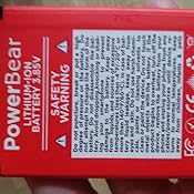 Amazon.com: PowerBear LG V10 Battery [3000 mAh] Lithium Ion Replacement Battery: Home Audio ...