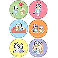 Amazon.com: Fun Express Bluey Party Sticker Sheets - 4 Sheets : Toys ...
