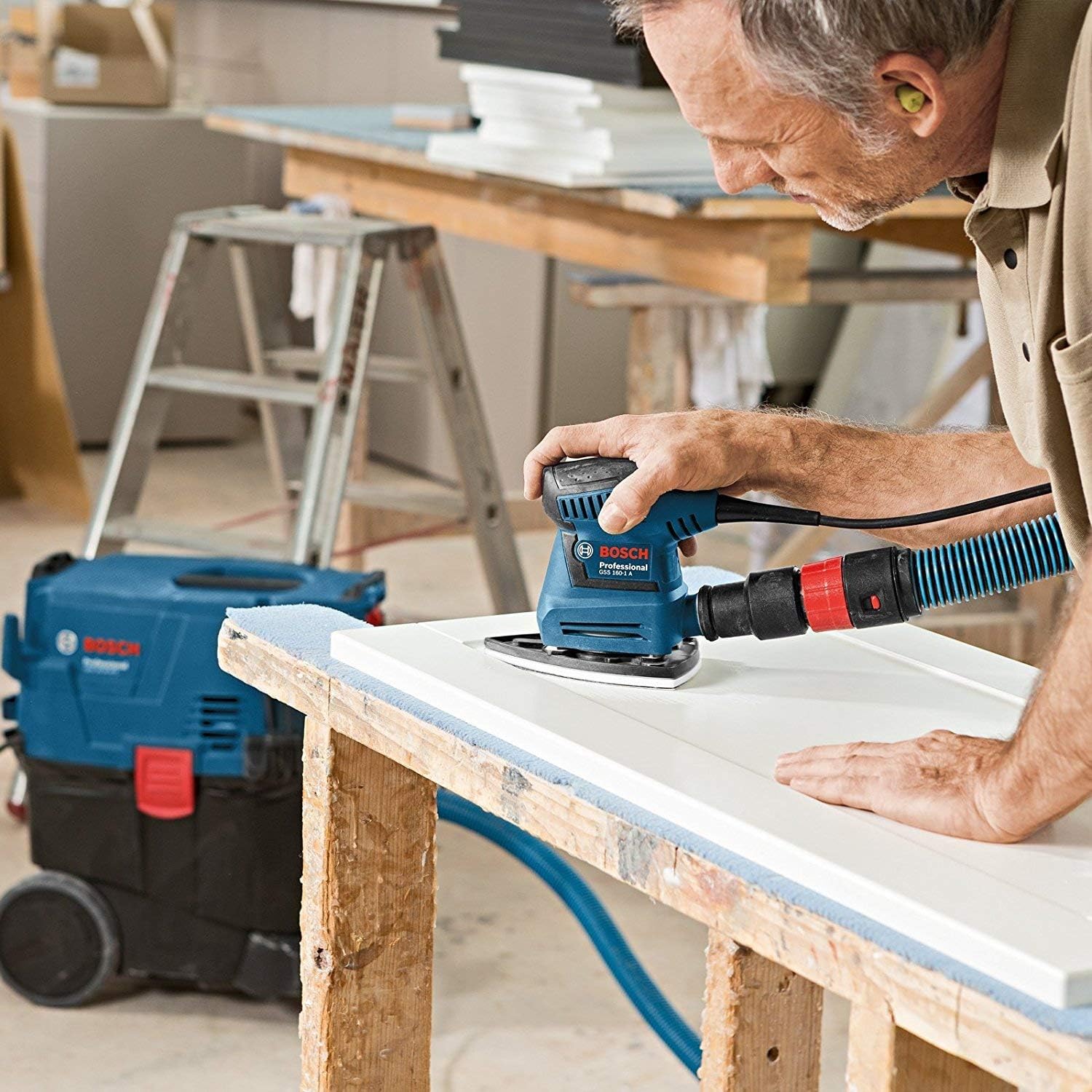 Bosch Professional 06012A2370 Orbital Sander GSS 160-1 A Multi (240 V ...