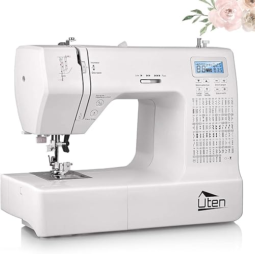 Portable Sewing Machine Computerized Embroidery Sewing Machine with 200 ...