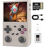 Amazon.com: R36s Retro Handheld Game Console with 64G/128G 3.5 Inch IPS Screen Built-in 20000 ...
