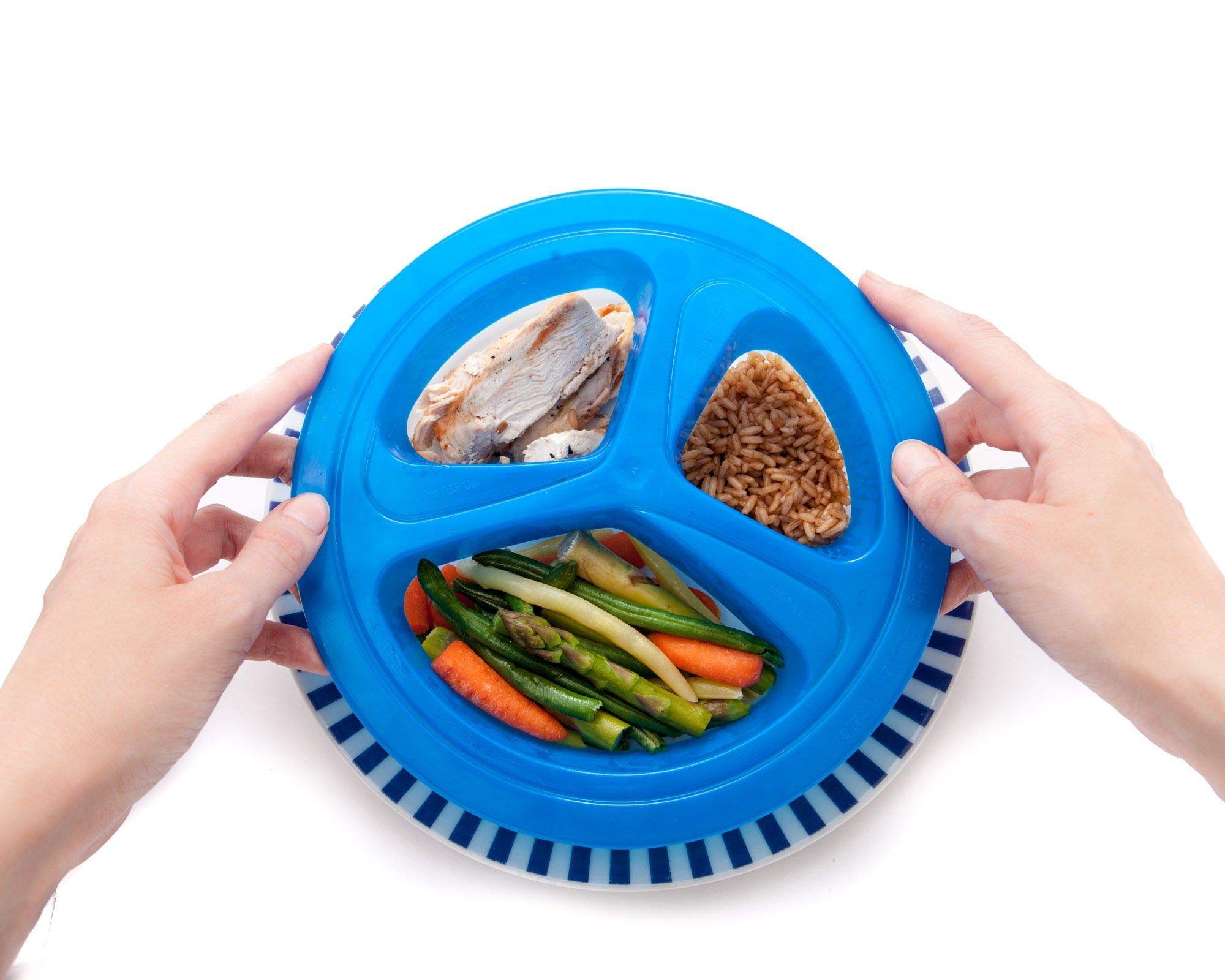 Amazon Portions Master Weight Management Portion Control Plate