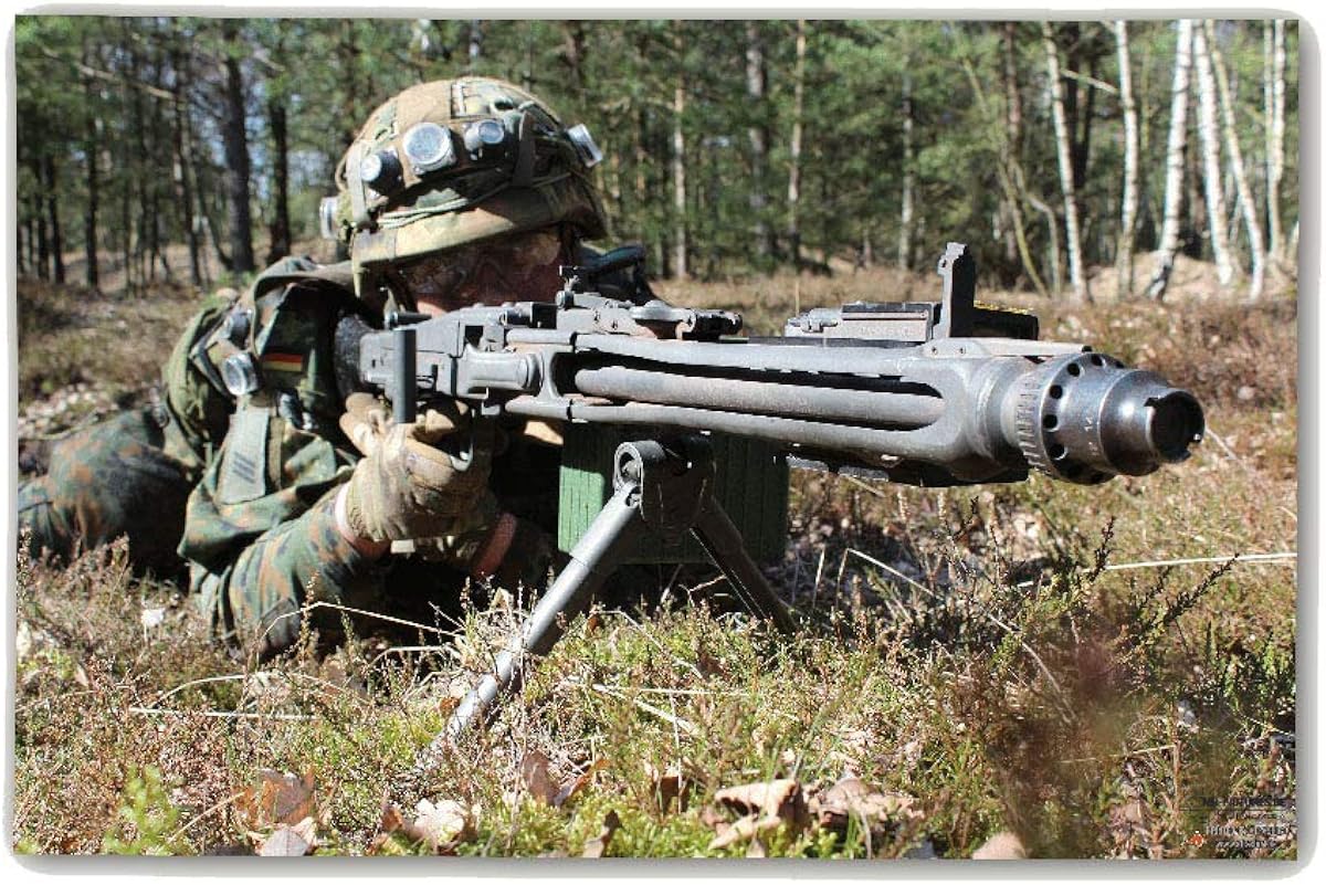 Copytec Poster M&N Pictures Hauptgefreiter MG3 Bundeswehr ...