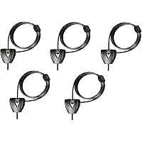 Master Lock 8417D 6ft. x 3/16in. Python Adjustable Locking Cable, Black ...