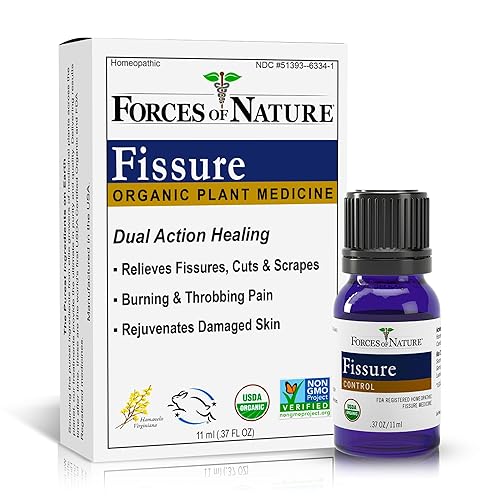 Forces of Nature Fissure Control, Organic Homeopathic Treatment with ...
