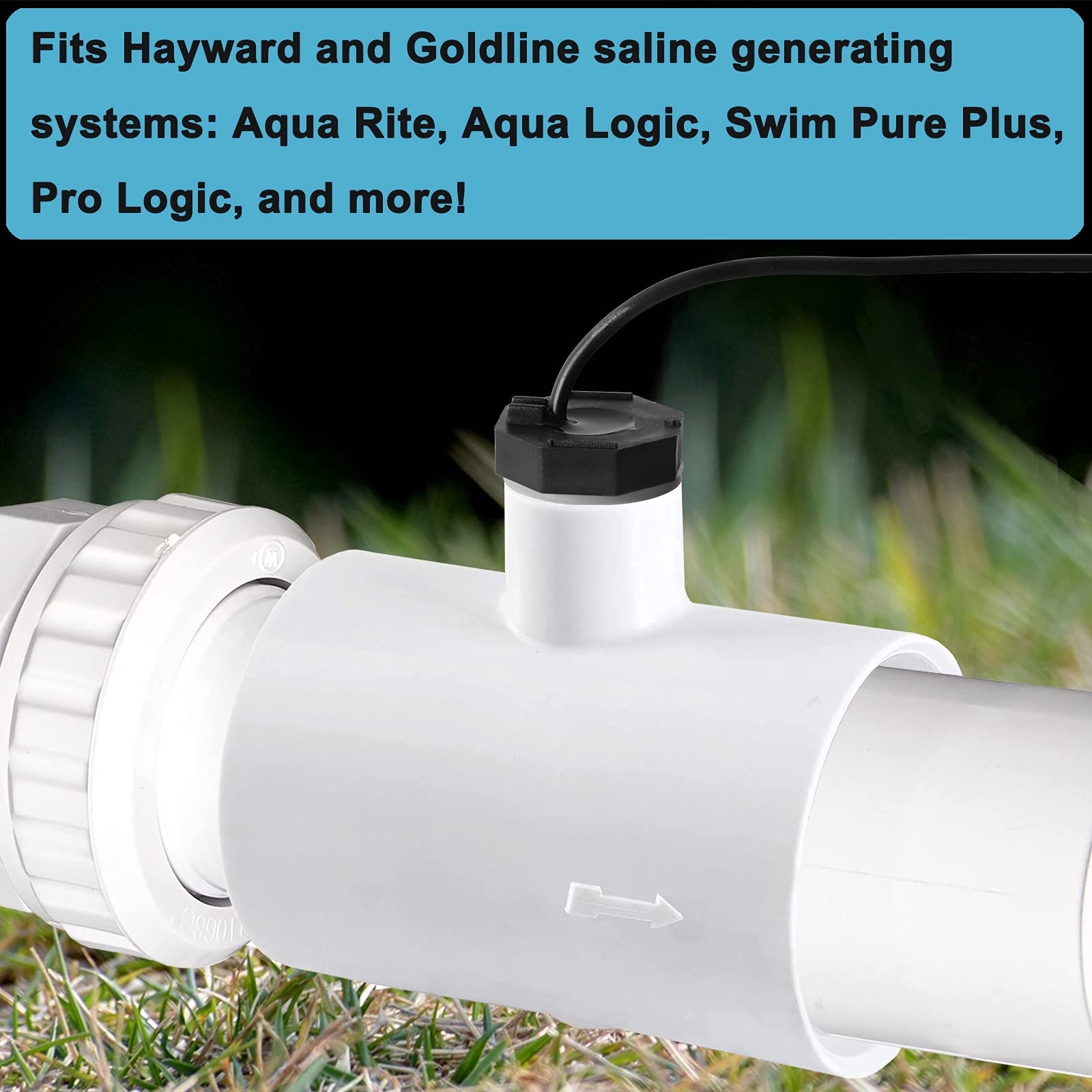 Mua EXCELFU Flow Switch for Hayward Goldline Salt System, Flow Sensor ...