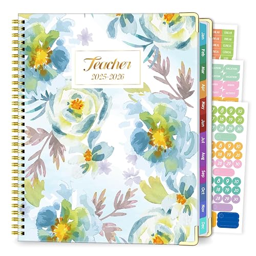 Teacher Planner 2025-2026, August 2025 to July 2026 Academic Year, 8.5 ...