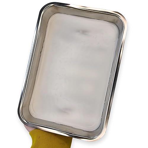 Eisco Labs - Metal Dissecting Tray with Wax, 12x9x2" - Stainless Steel ...