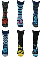 3x Pairs of Mens Official Licensed Mr Men Socks / UK 6-11 Eur 39-45 ...