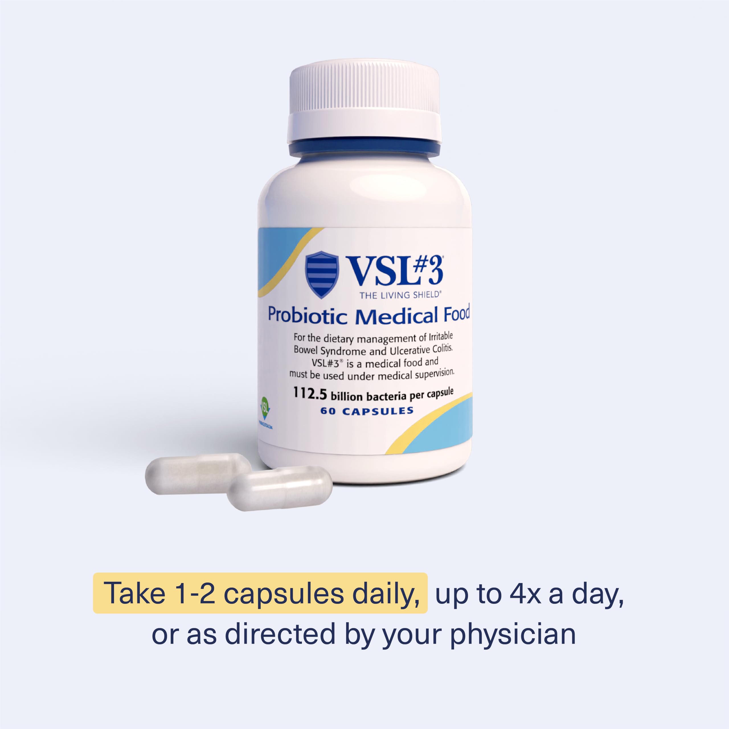 Mua VSL#3 Probiotics for Digestive Health, Probiotic Capsules, Medical Food for Gut Health ...