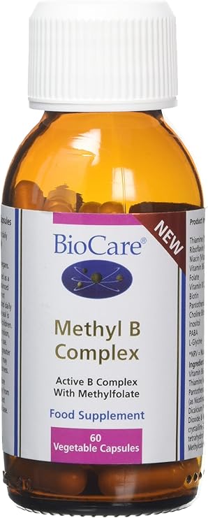 BioCare Methyl B Complex Vegetable Capsules, Pack of 60: Amazon.co.uk ...