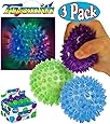 Amazon.com: Soft Spike Flashing Light Up Bounce Balls (Set of 6): Toys ...