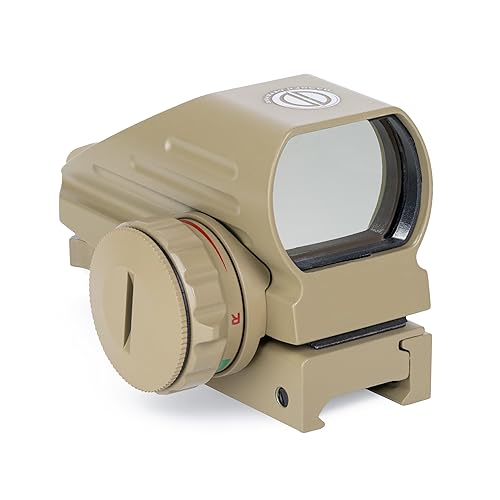 DD DAGGER DEFENSE Red Dot Sight, Tan, 4 Position Reticles, Aircraft ...