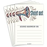 Amazon.com : Hat Acrobat 50 Shout Out Cards - Recognition Cards for ...
