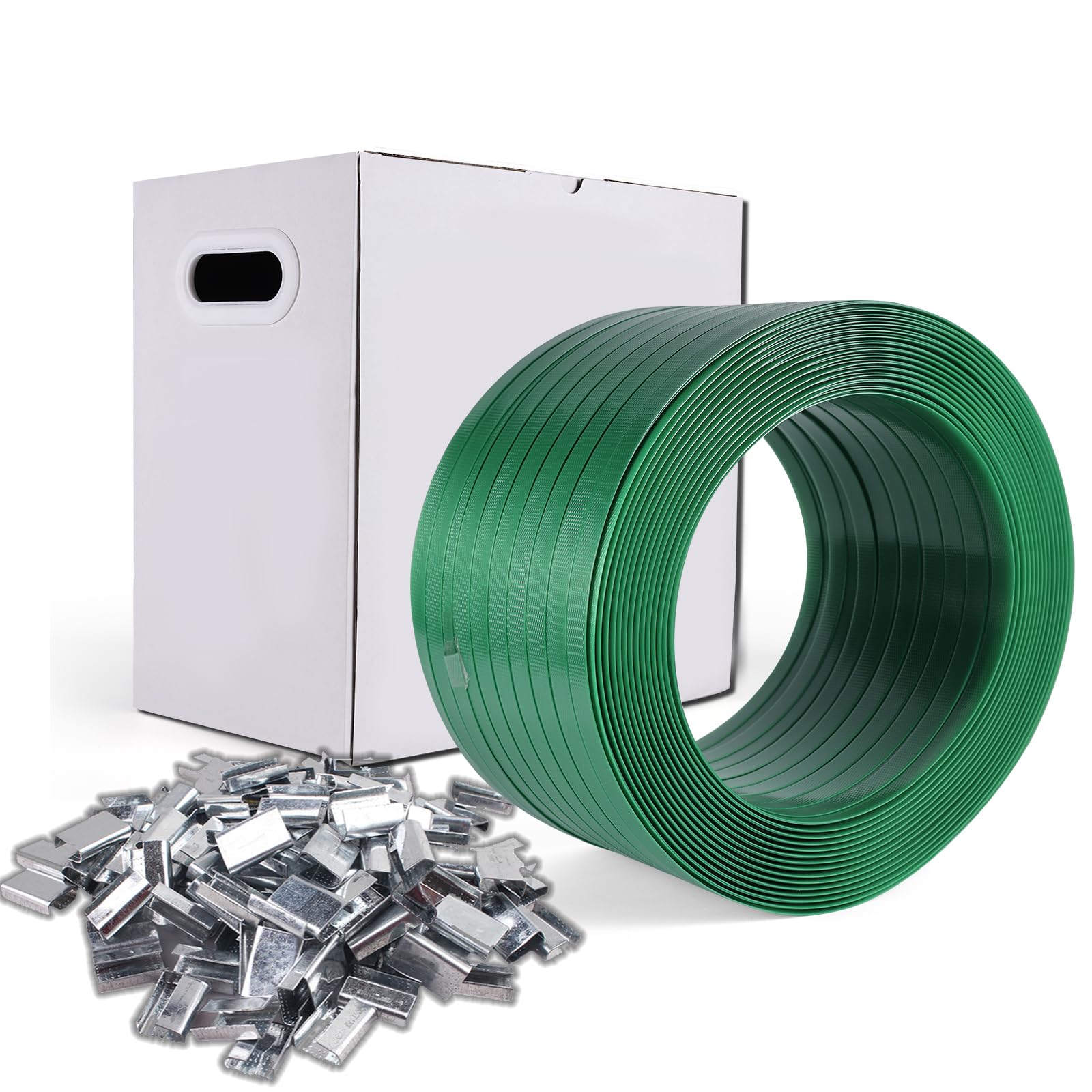 Mua Heavy Duty Plastic Packaging Strapping Roll: 1500 ft x 5/8 ...