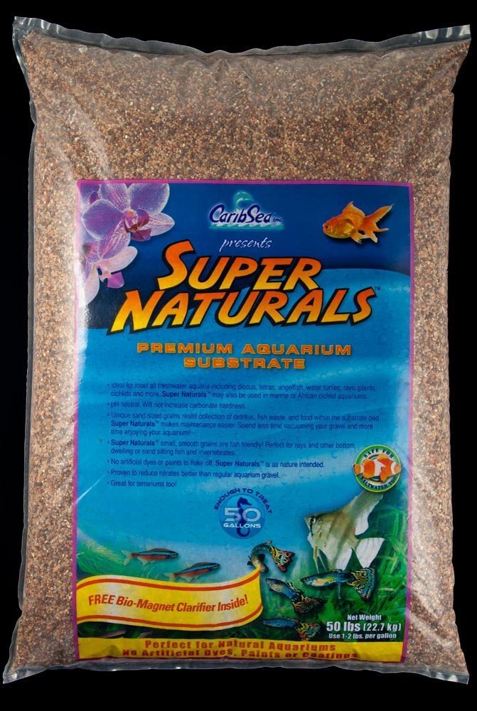 Caribsea Super Naturals Aquarium Sand, 50-Pound, Peace River for sale ...